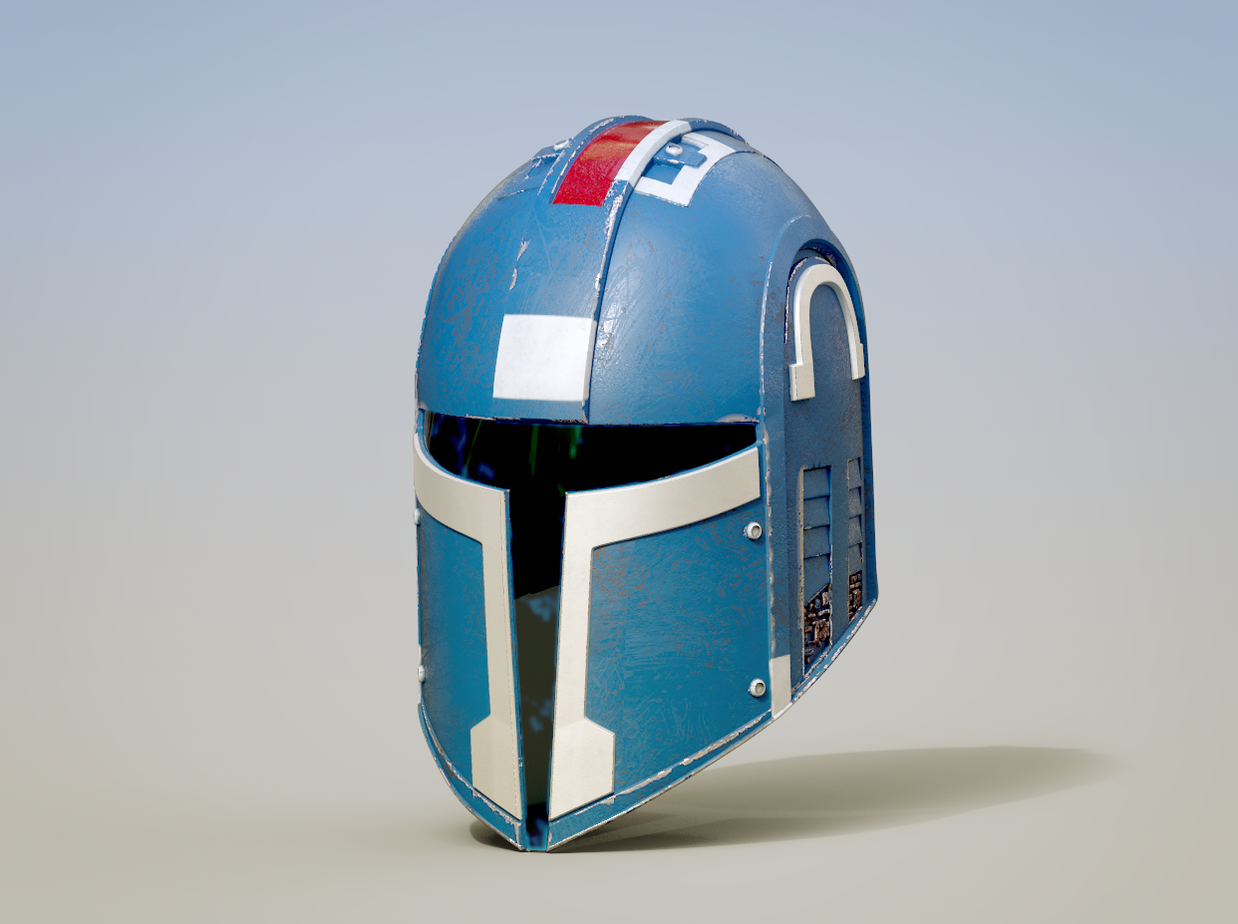 SWTOR Mandalorian Hunter Helmet — Nikko Industries