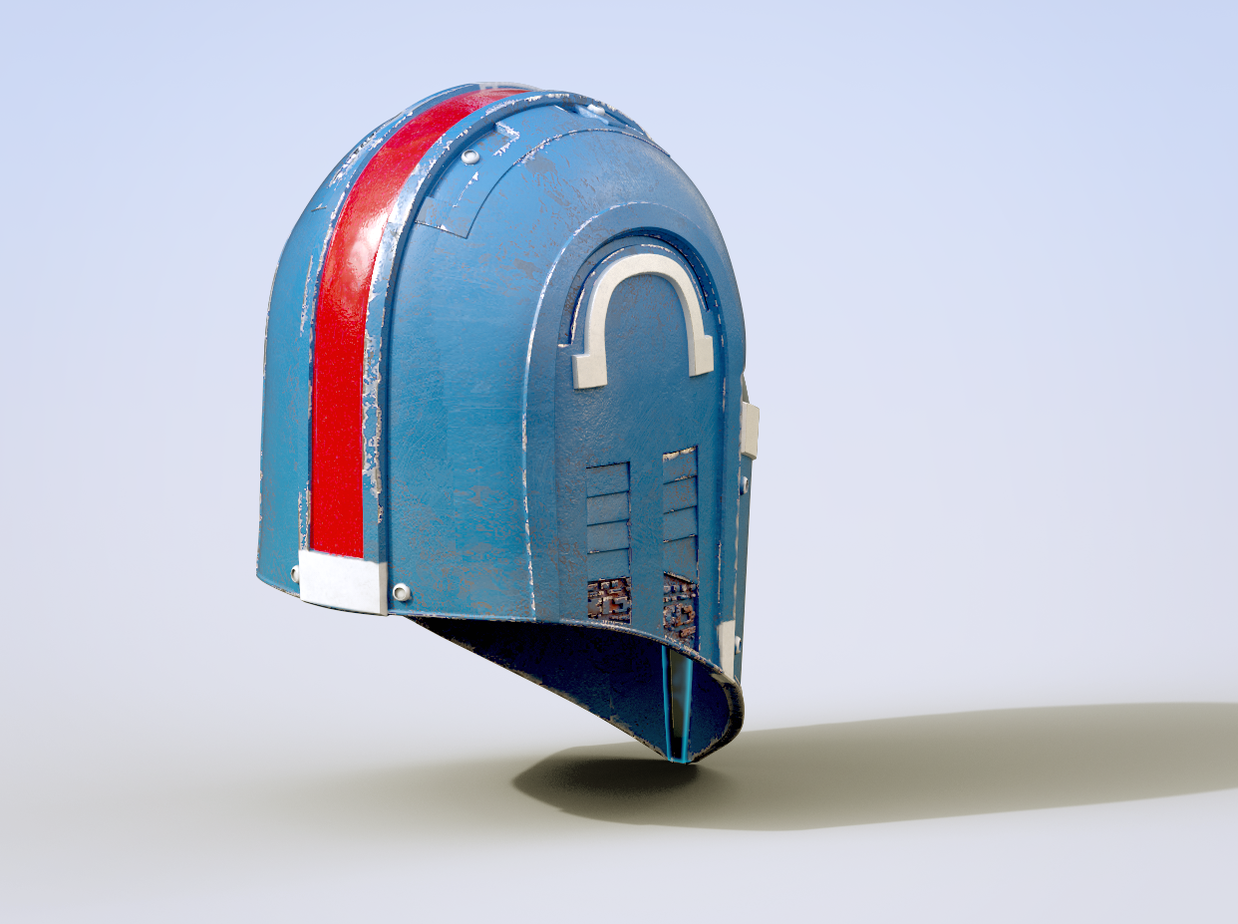 SWTOR Mandalorian Hunter Helmet — Nikko Industries