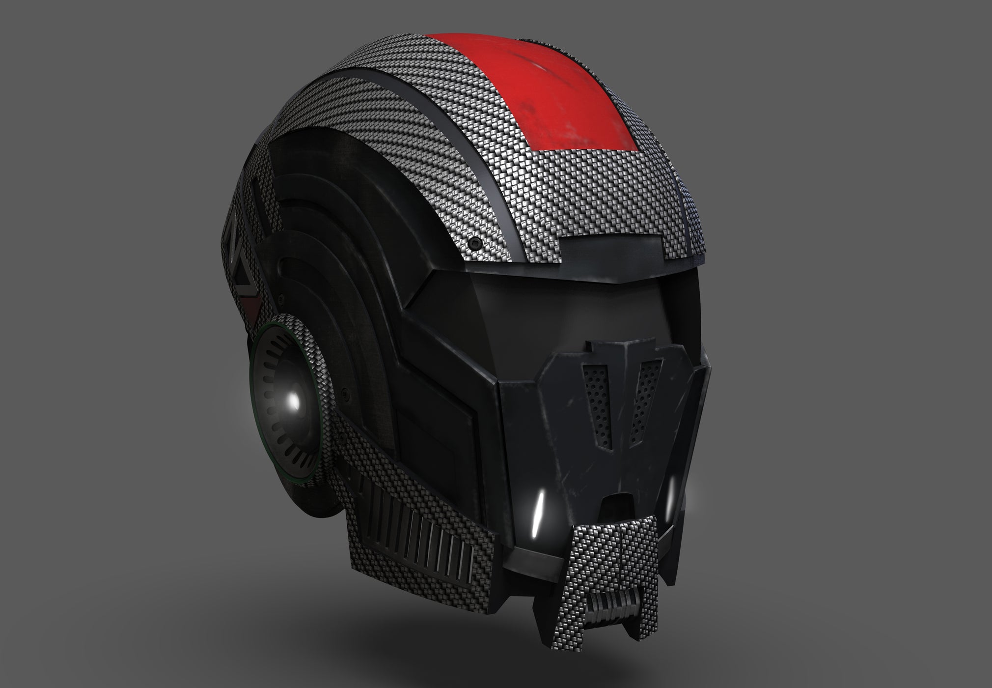 N7 Mass Effect Helmet STL — Nikko Industries