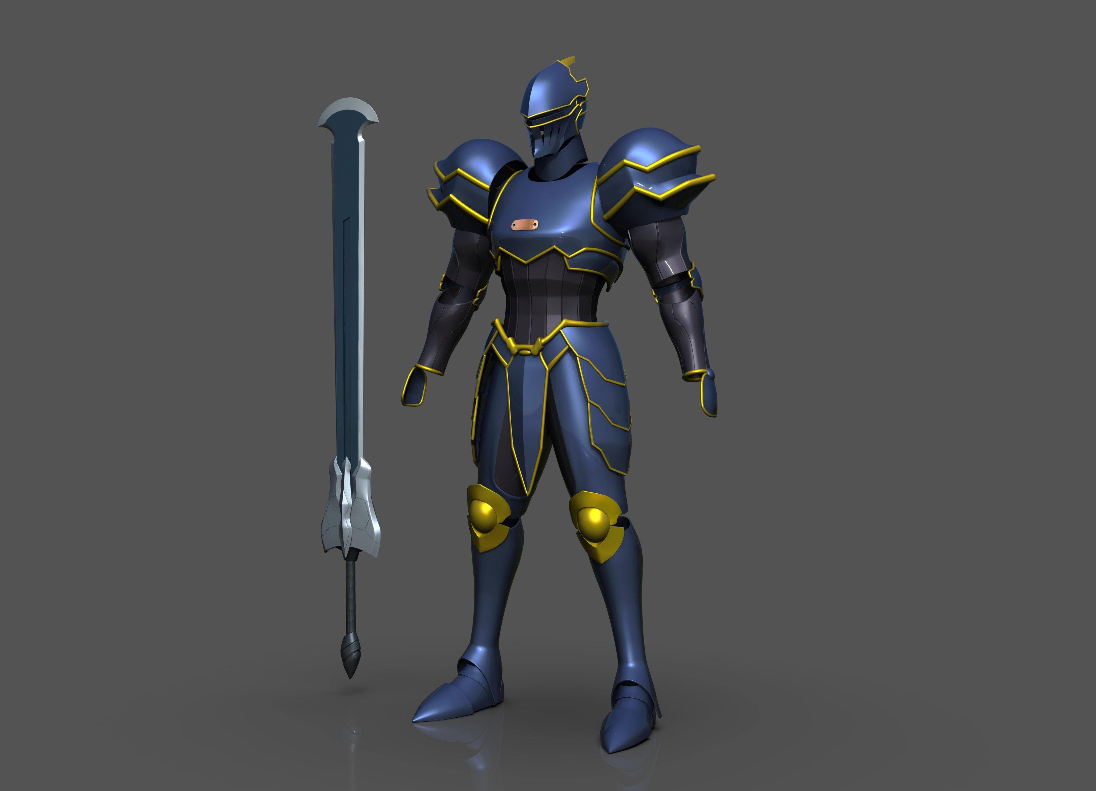 Momonga OverLord Armor STL — Nikko Industries