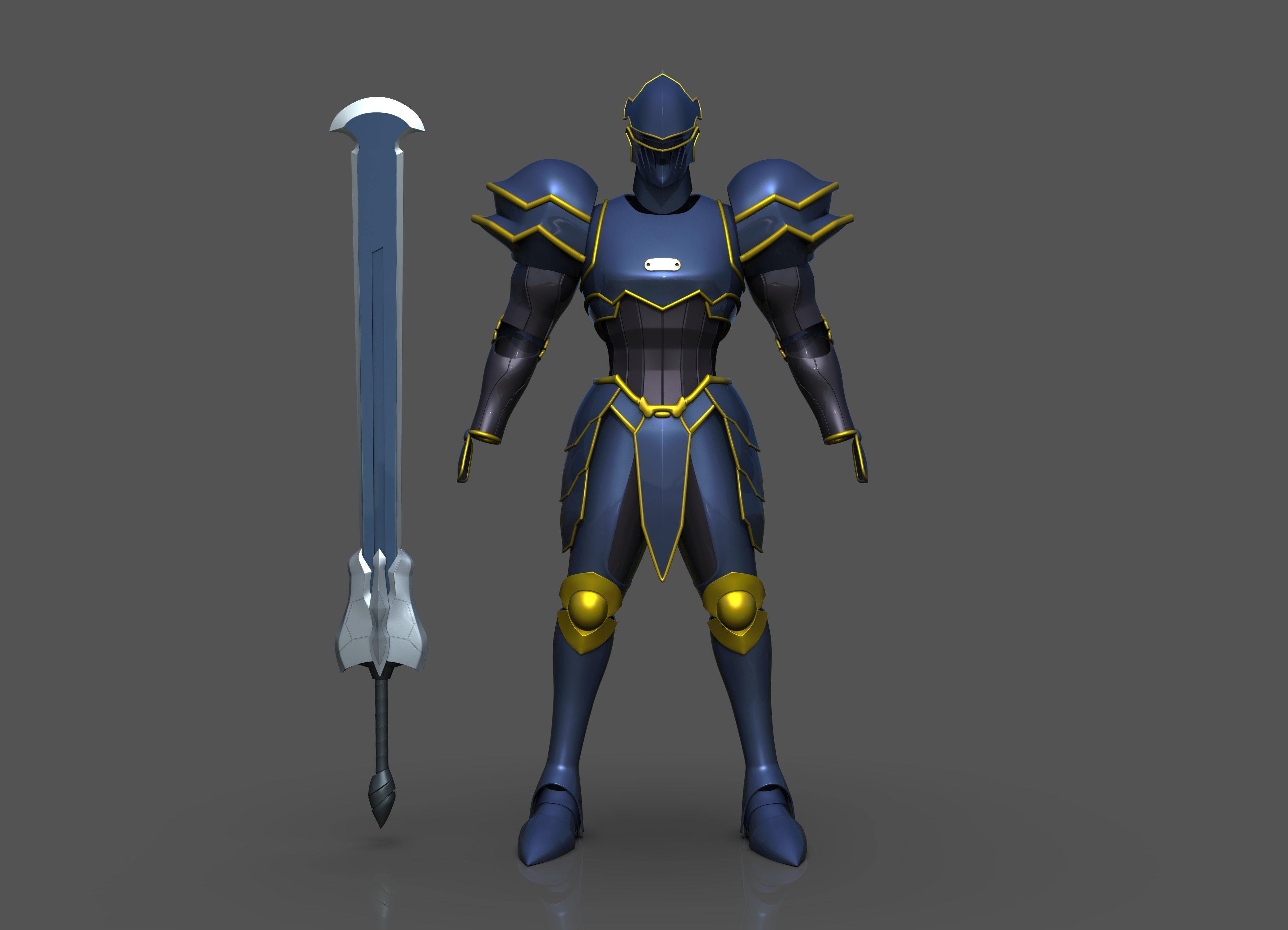 Momonga OverLord Armor STL — Nikko Industries