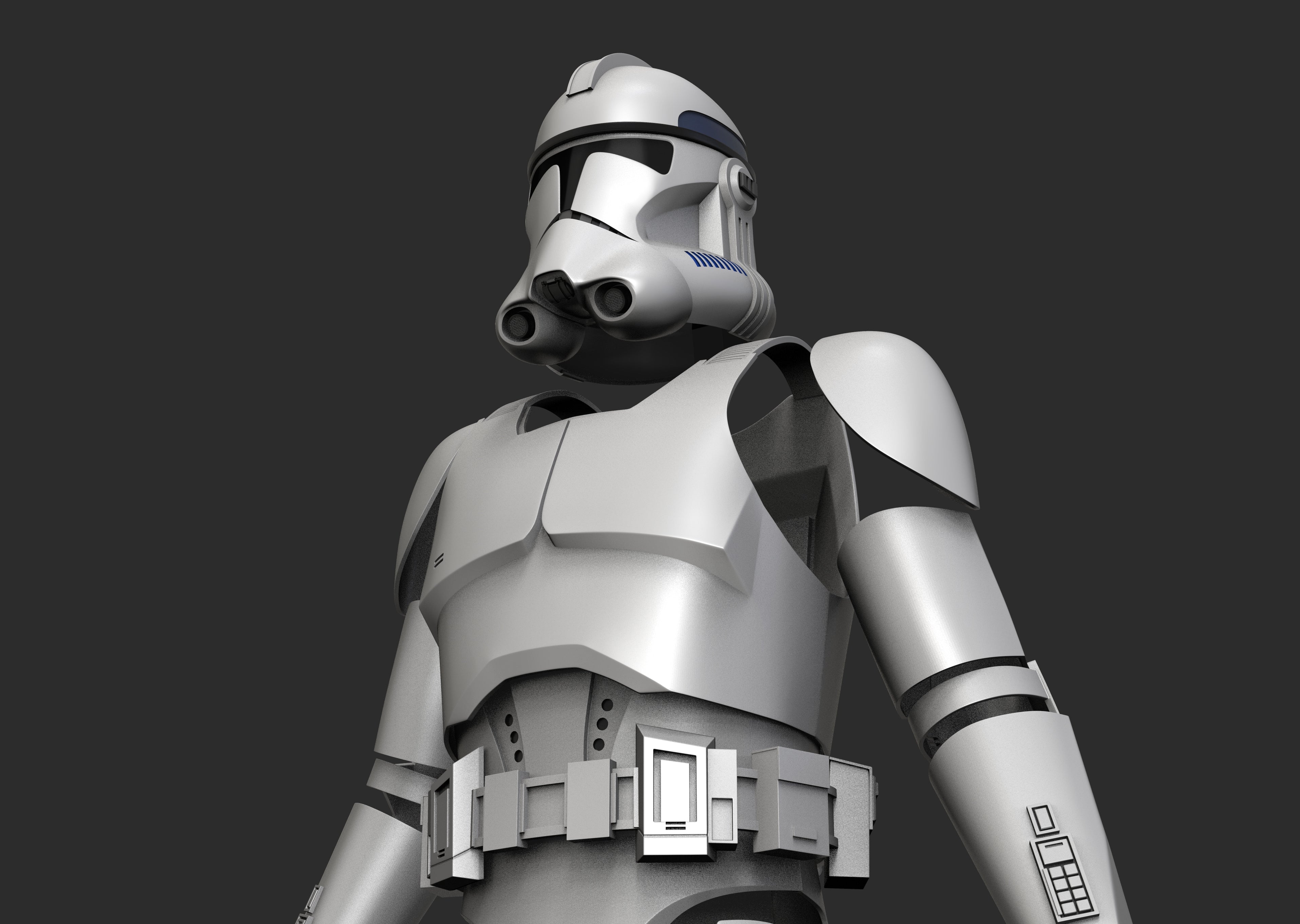Phase 2 Clone Trooper Armor STL — Nikko Industries