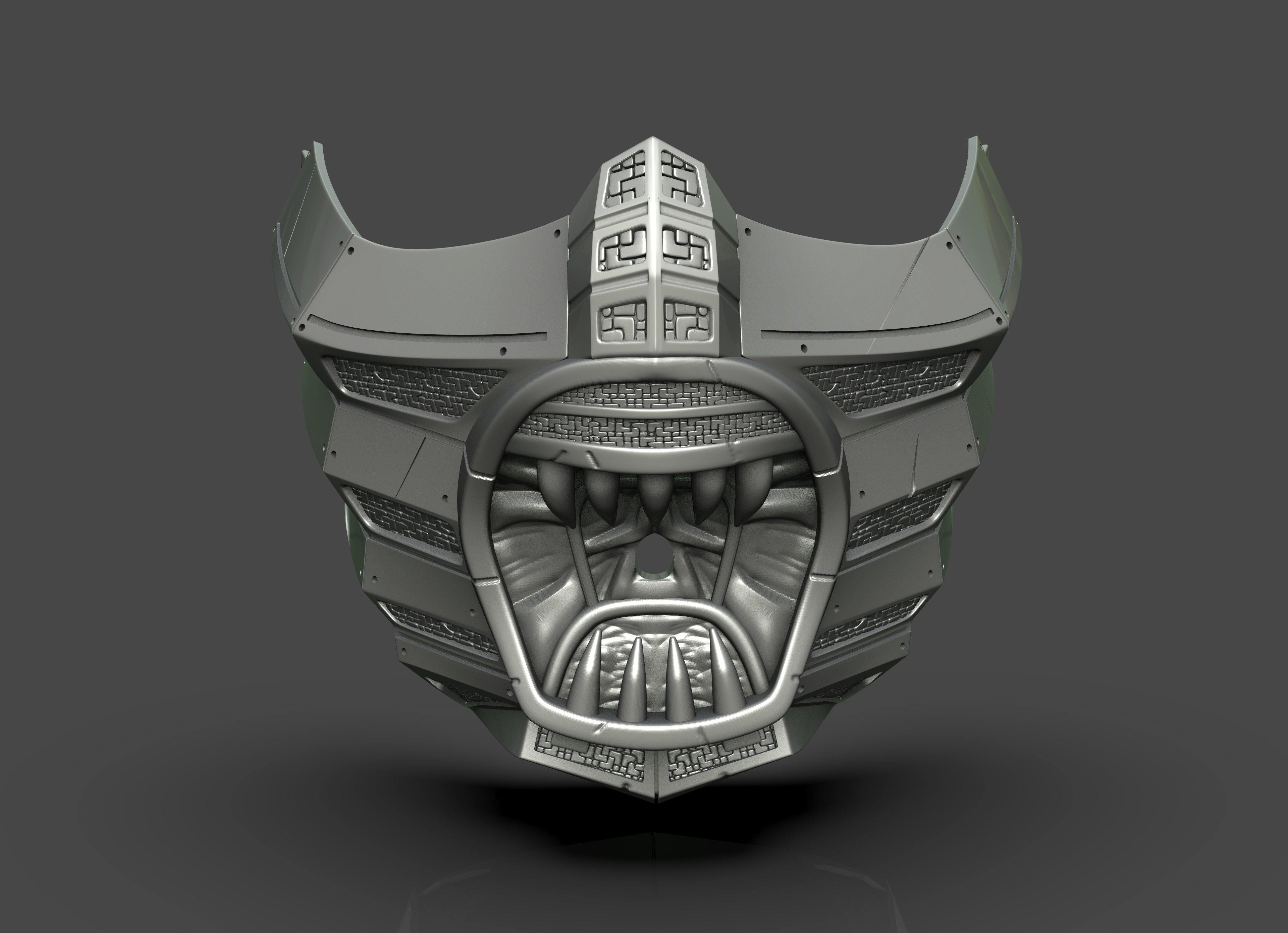 Mortal Kombat Reptile Mask