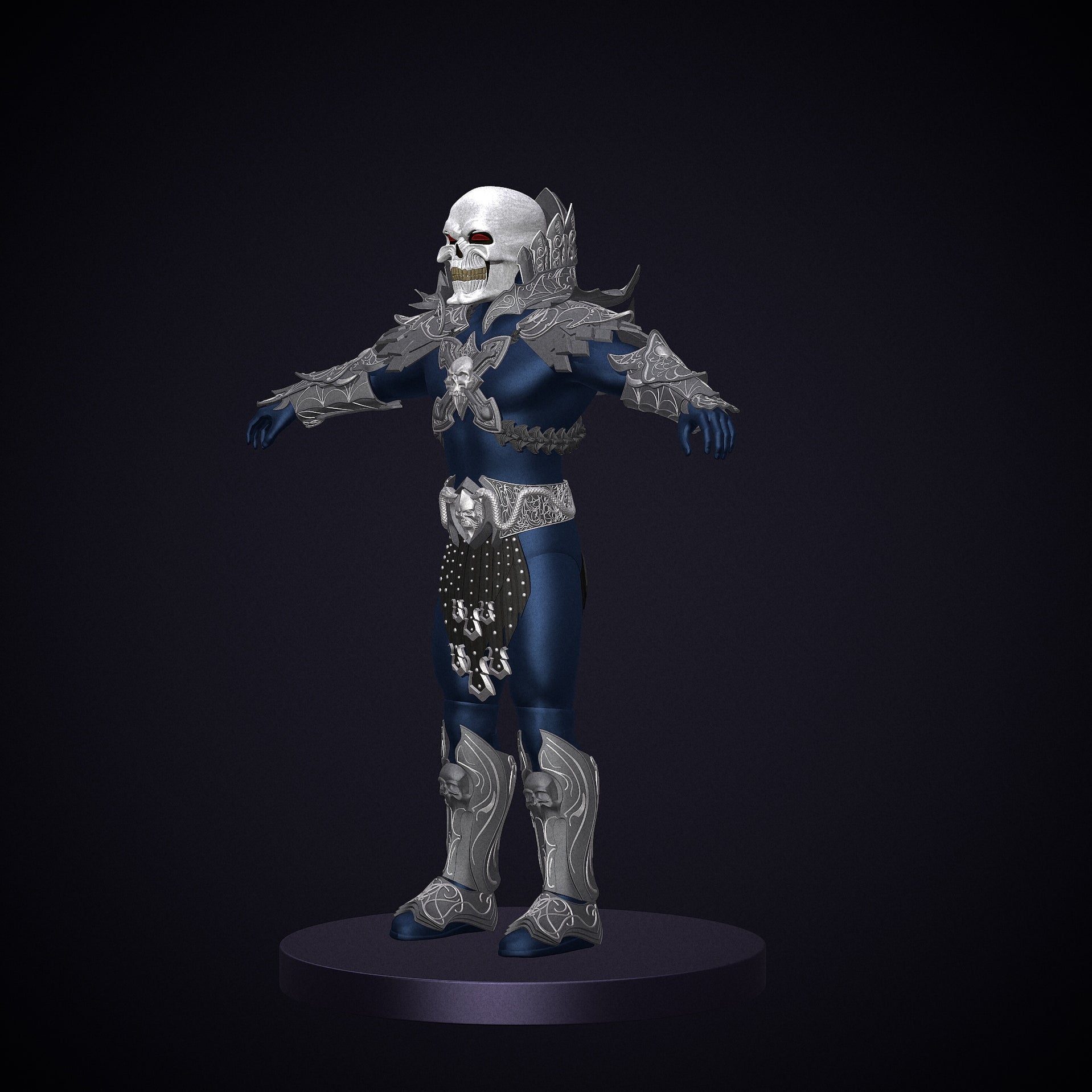 Skeletor Armor stl — Nikko Industries