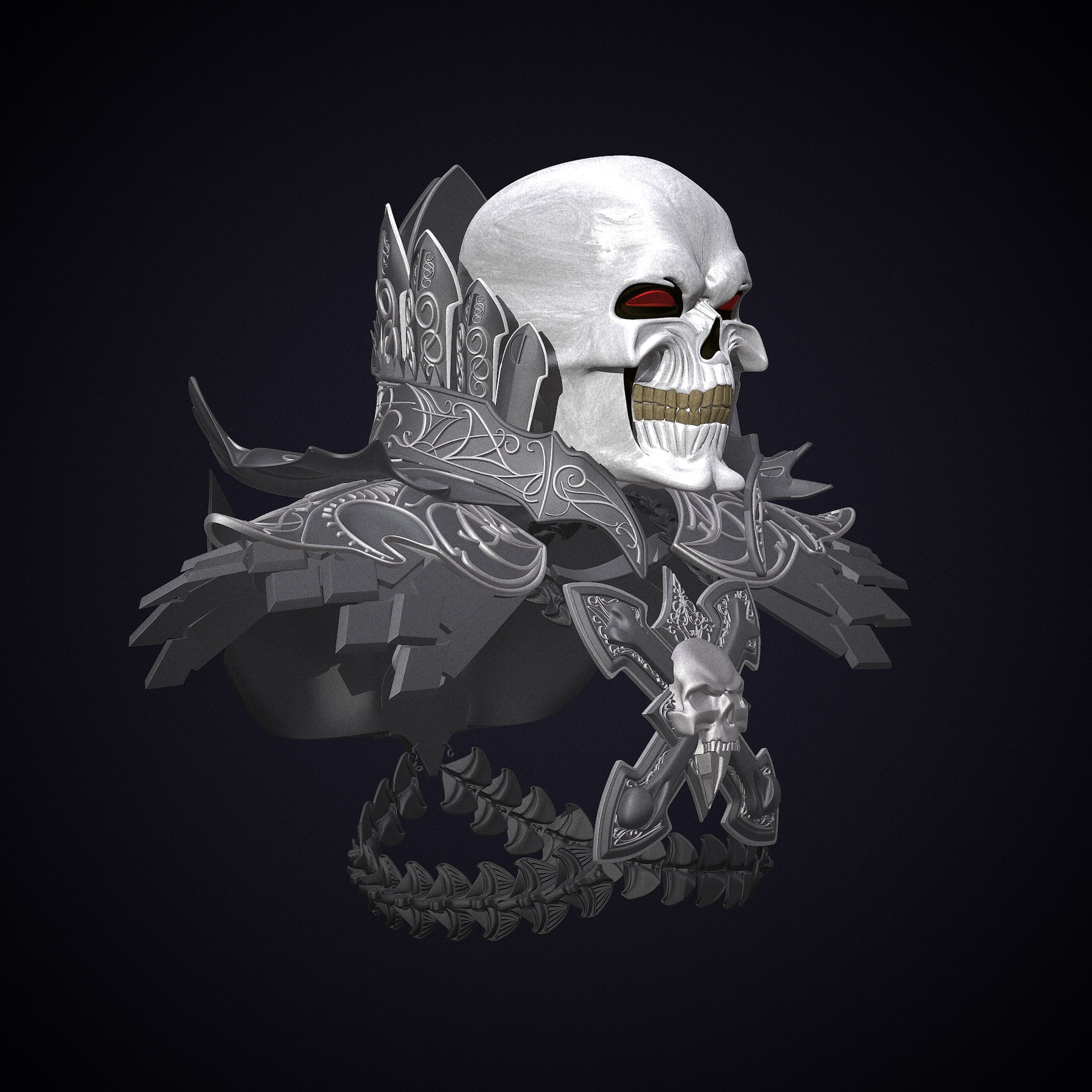 Skeletor Armor stl — Nikko Industries