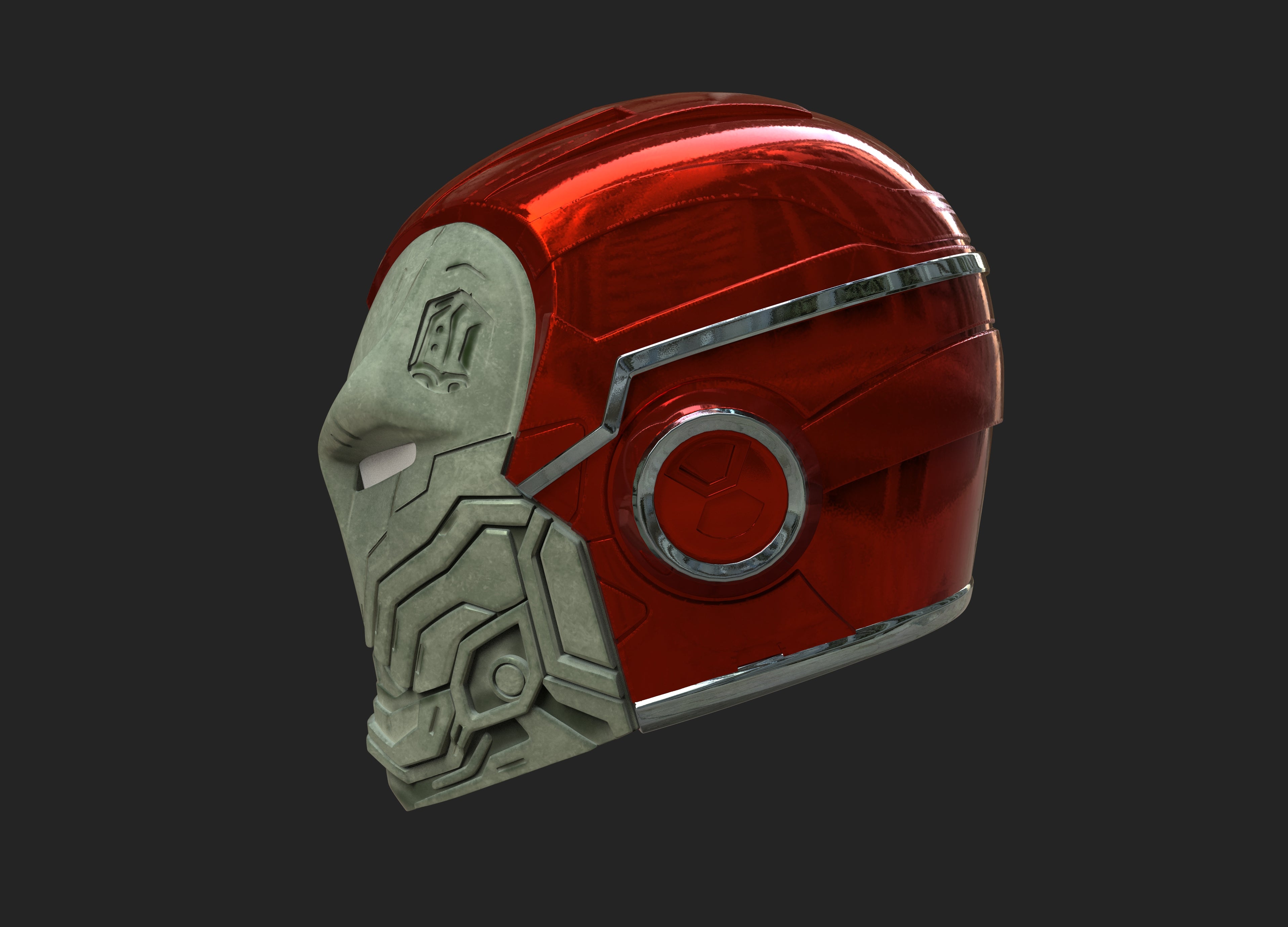 Tech Skull Iron Man Helmet STL — Nikko Industries