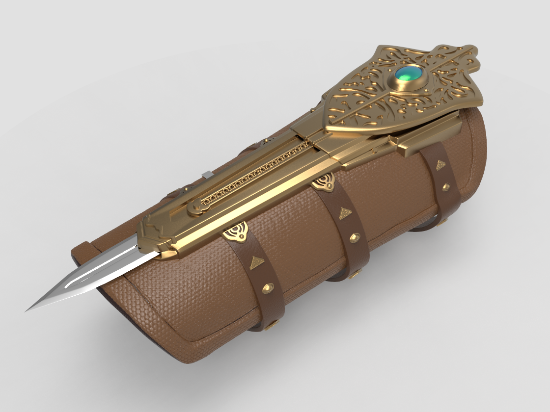 Assassin's Creed Hidden Blade STL — Nikko Industries