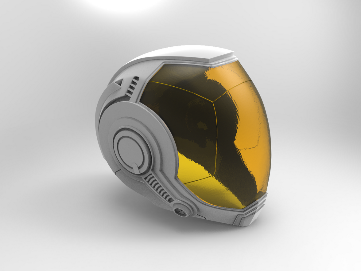 Pacific Rim Jaeger Pilot Helmet STL — Nikko Industries