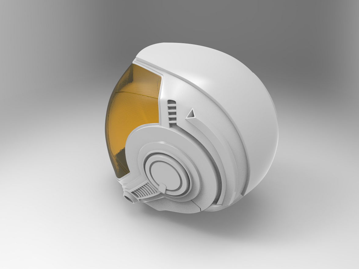 Pacific Rim Jaeger Pilot Helmet STL — Nikko Industries