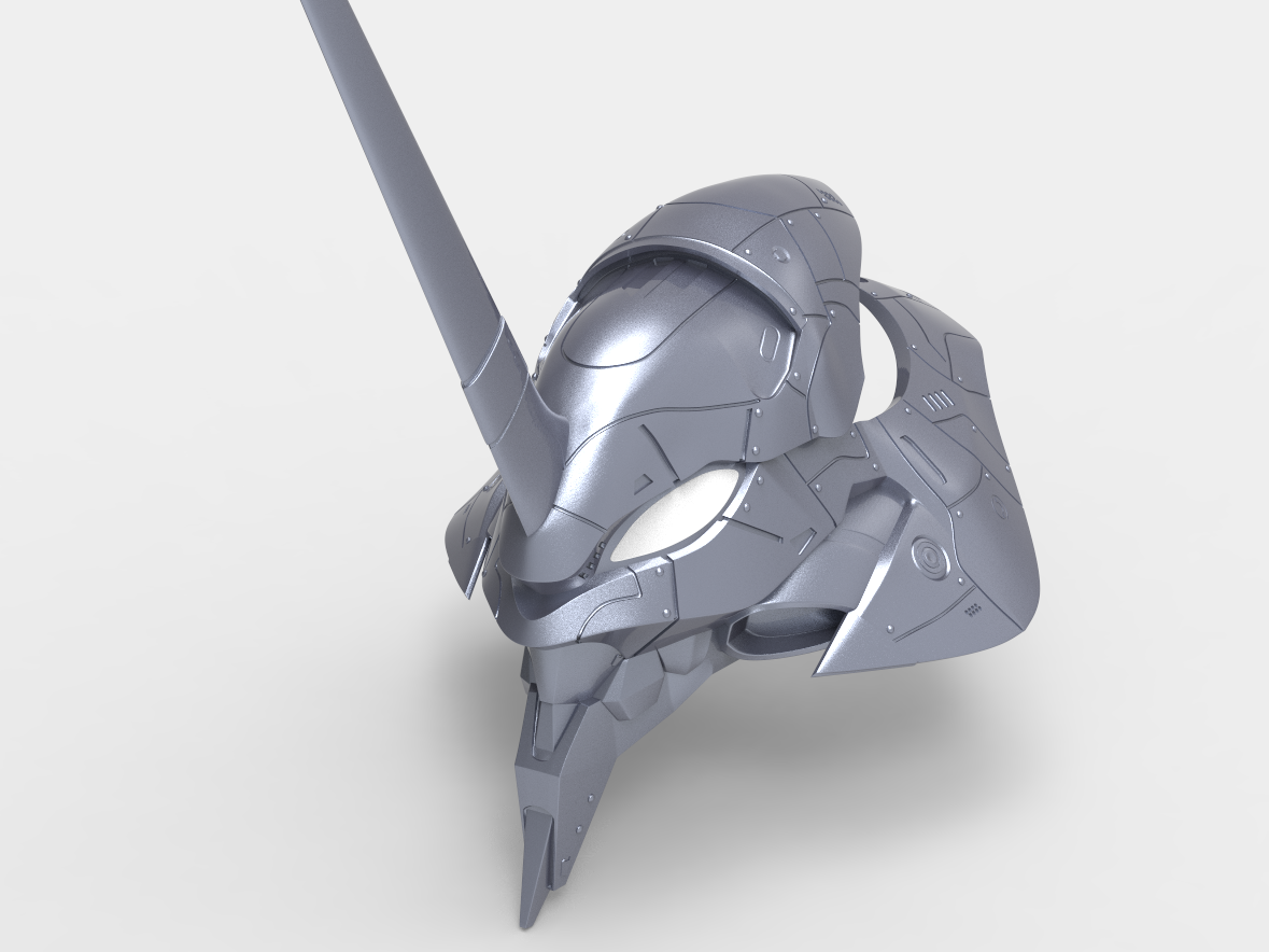 Evangelion Unit 001 Helmet STL — Nikko Industries