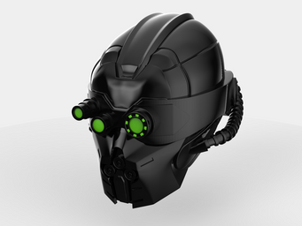StarCraft Ghost Helmet STL — Nikko Industries