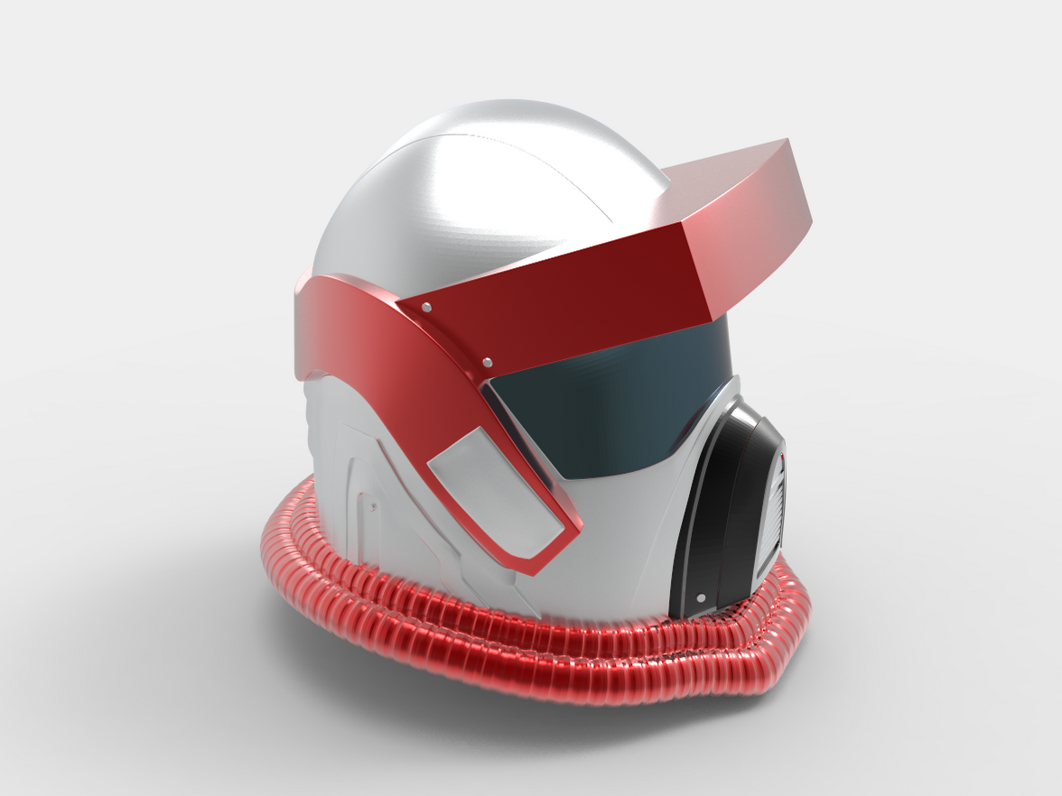 Matt Trakker MASK Helmet STL — Nikko Industries