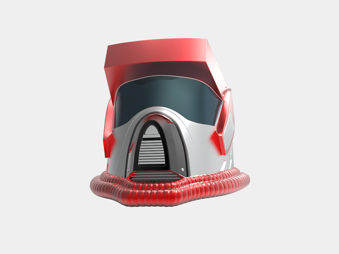 Matt Trakker MASK Helmet STL — Nikko Industries