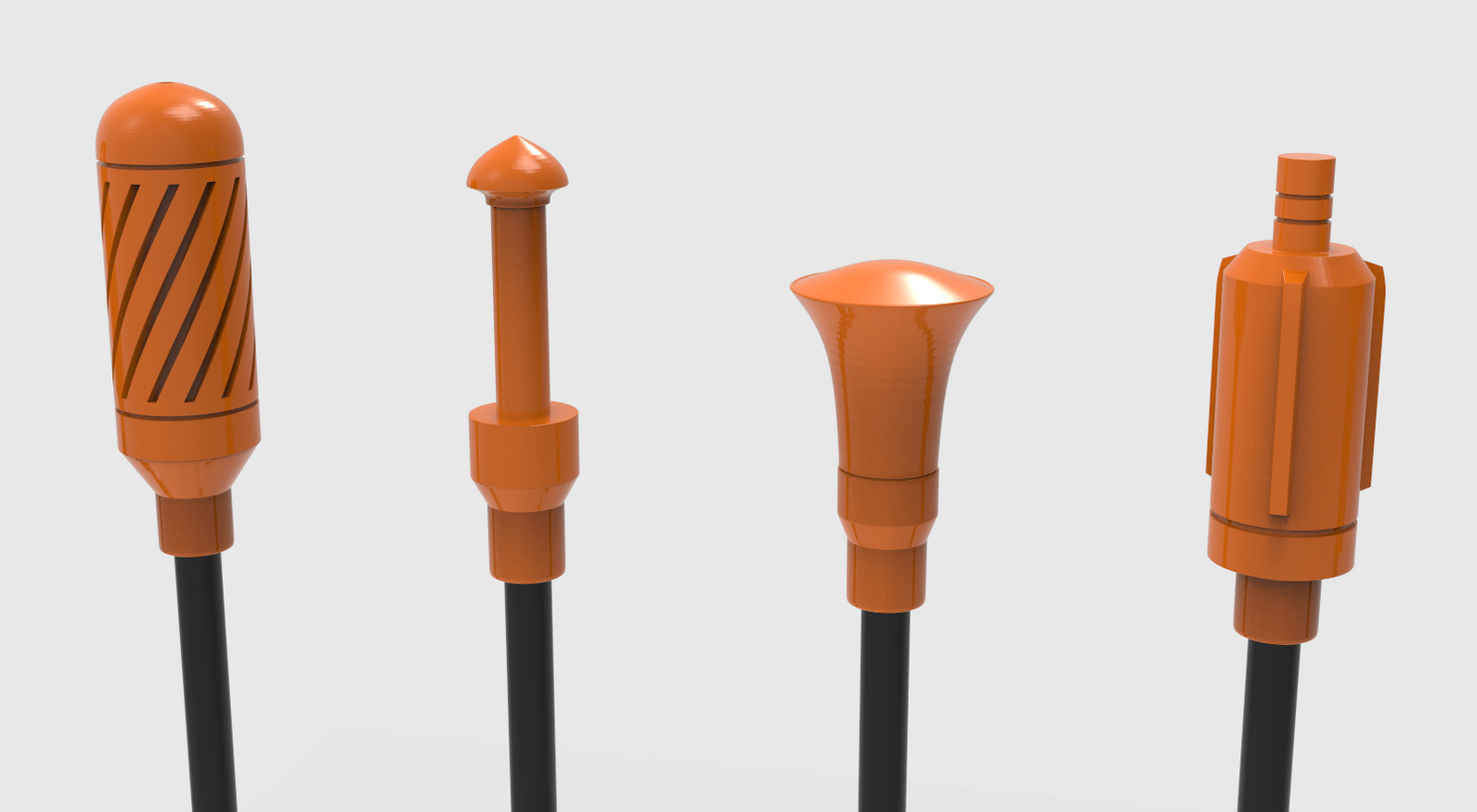 Hawkeye Arrow Tips STL — Nikko Industries