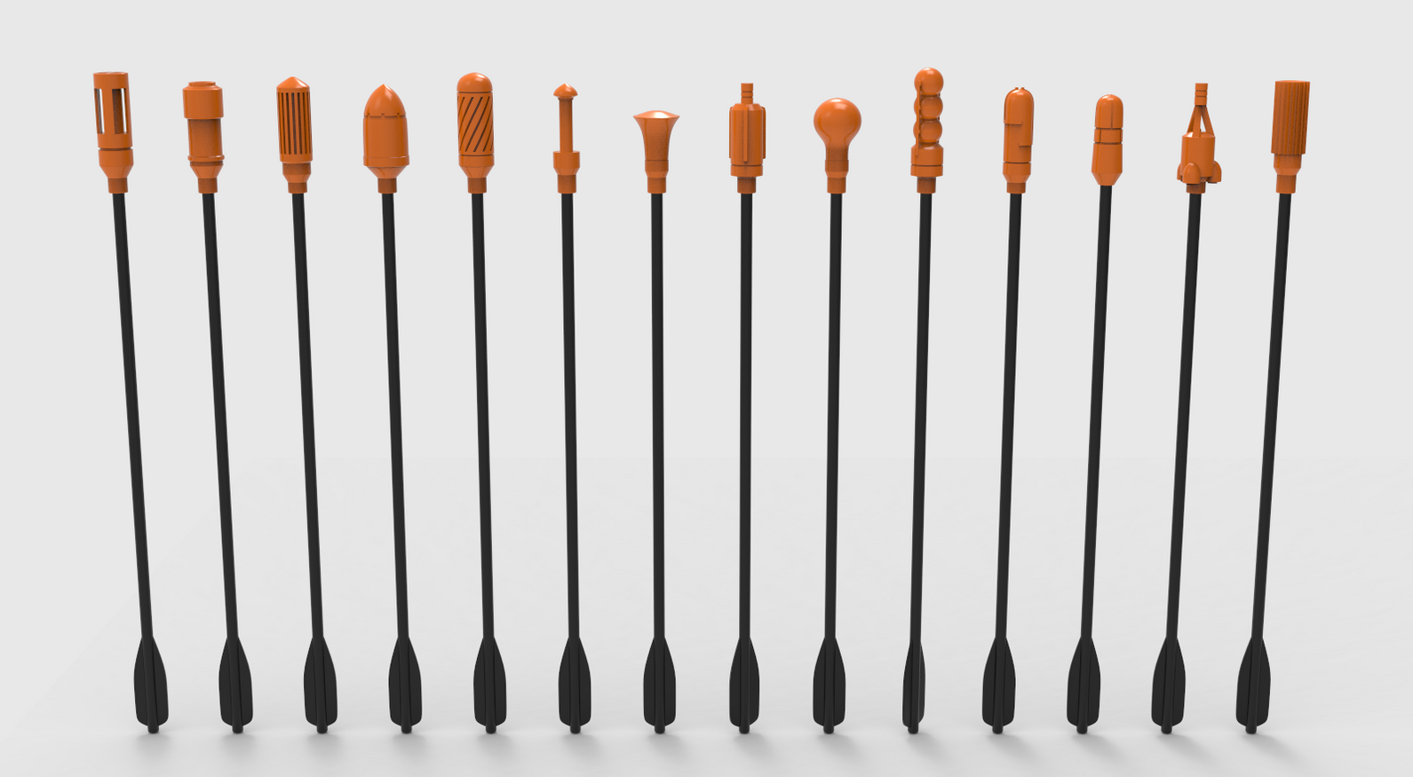 Hawkeye Arrow Tips STL — Nikko Industries