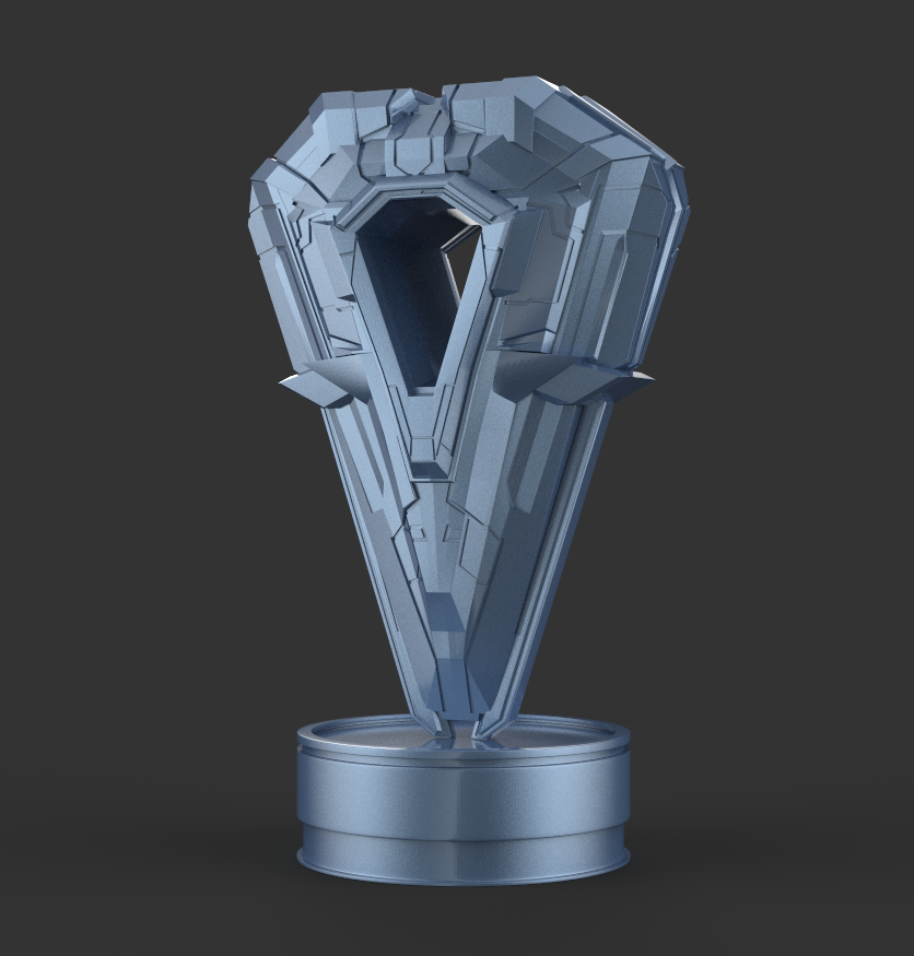 Halo Keystone Artifact STL — Nikko Industries