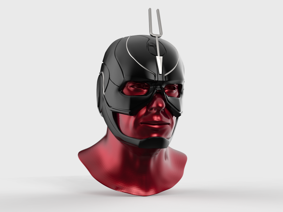 Black Bolt Mask STL — Nikko Industries