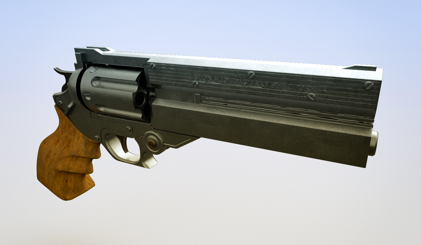 Vash Trigun Pistol- .45 Long Colt — Nikko Industries